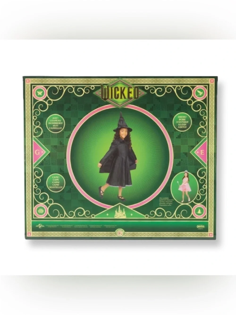 Universal | Costumes | Universals Wicked Deluxed Girls Witch Costume ...